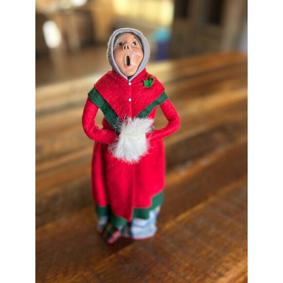 Byers Choice | Holiday | Vintage Byers Choice 234 Lady Caroler Figure ...